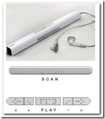 Voice stick makes regular books available for the visually impaired ...